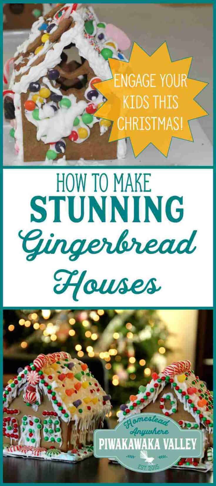 Gingerbread Houses - Amazing Gingerbread House Recipe - Makes LOTS!