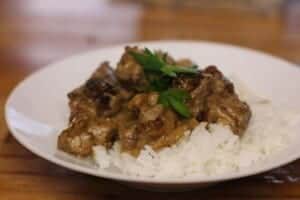 Black Pepper Beef Curry
