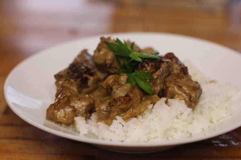 Black Pepper Beef Curry