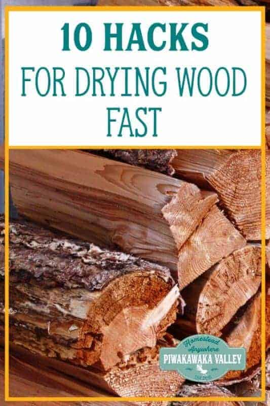 10 Hacks for Drying Firewood Super Fast: Seasoning your Firewood Correctly