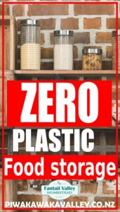 Top tips on how to store food without plastic